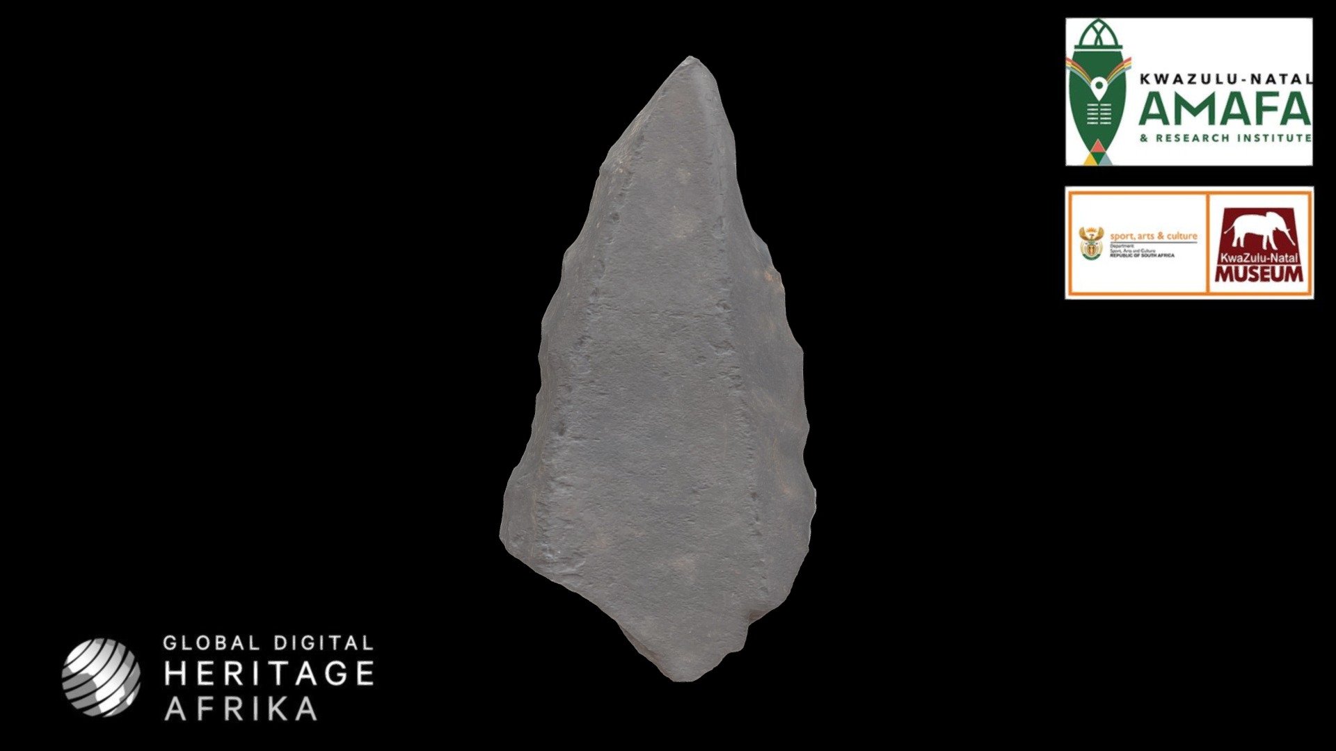 Hornfels burin - KZN Museum, South Africa - Download Free 3D model by ...
