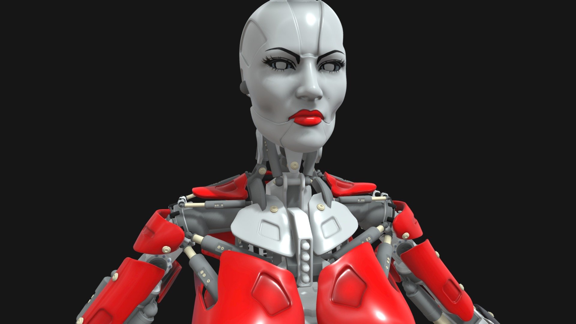 Cyborg - Buy Royalty Free 3D model by local.yany [2a1c9aa] - Sketchfab ...