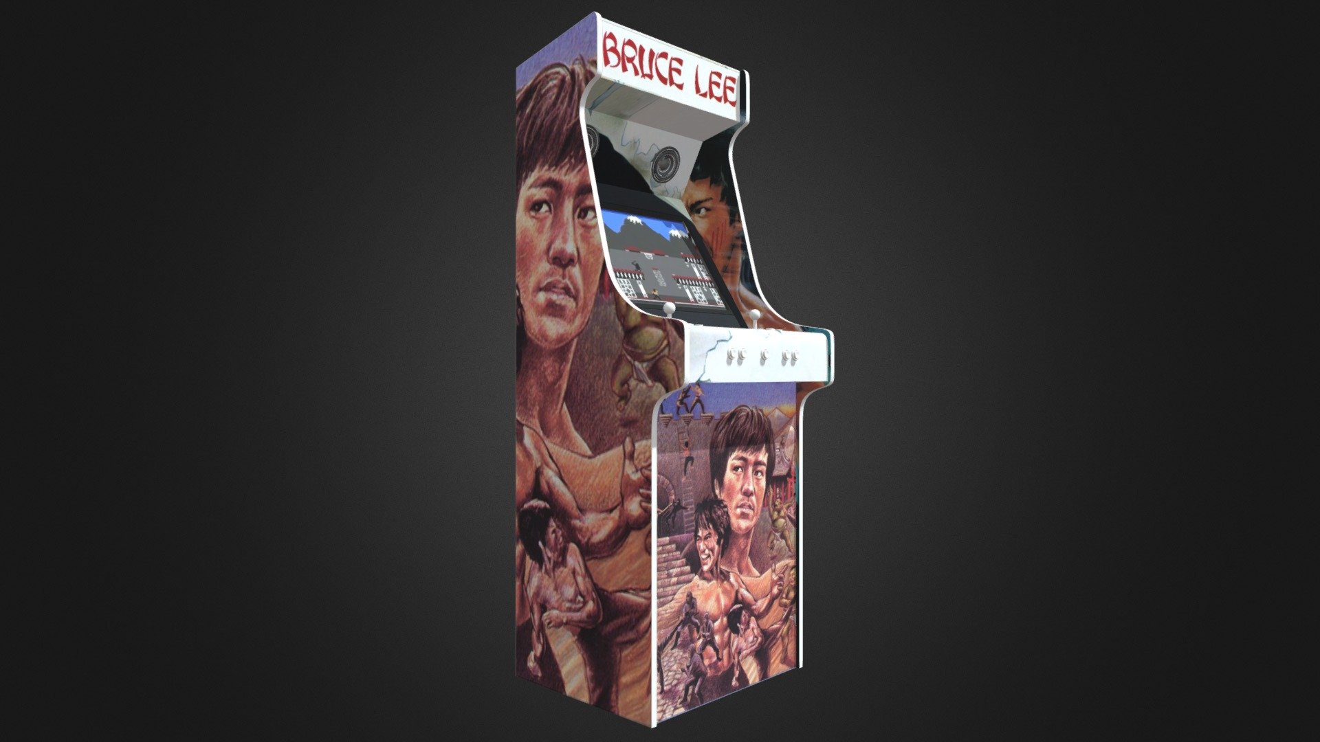 Bruce Lee - 3D model by Art-Conan [2a1c9b3] - Sketchfab
