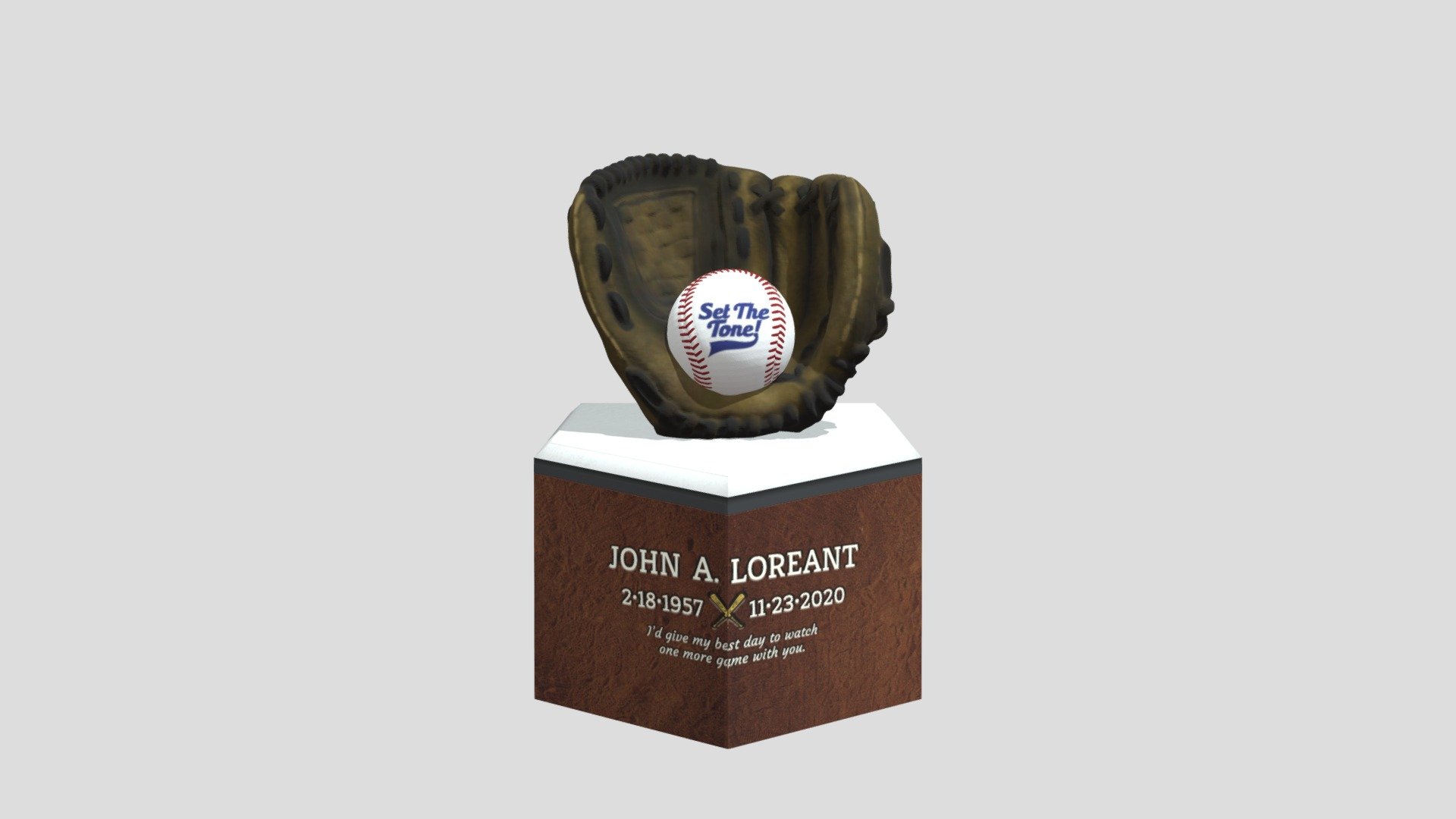 JL_Baseball-R5 - 3D model by eturnalmemorials [2a1d92f] - Sketchfab
