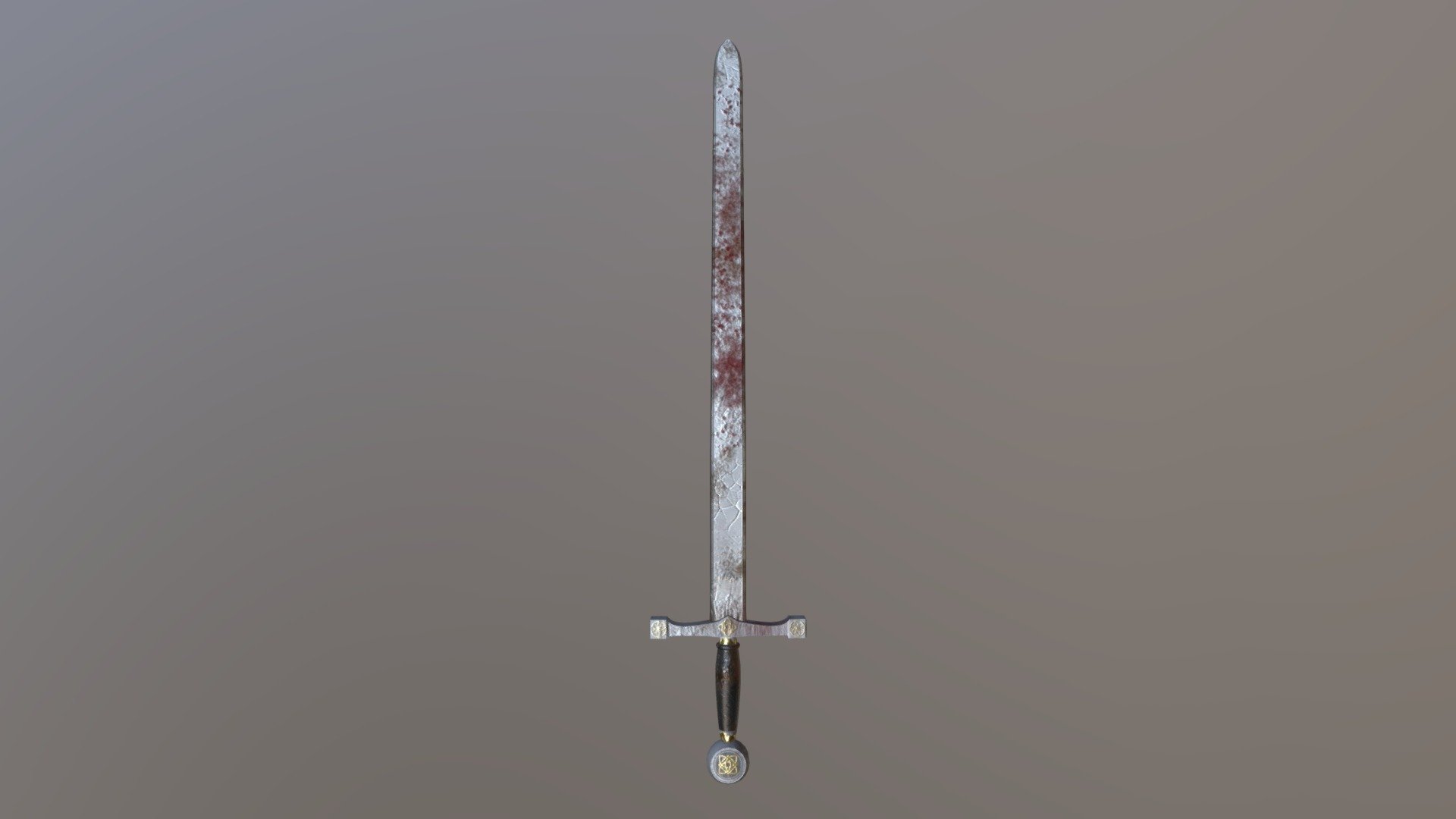 Battle Sword - 3D model by chrisbkreme [2a1dcbc] - Sketchfab