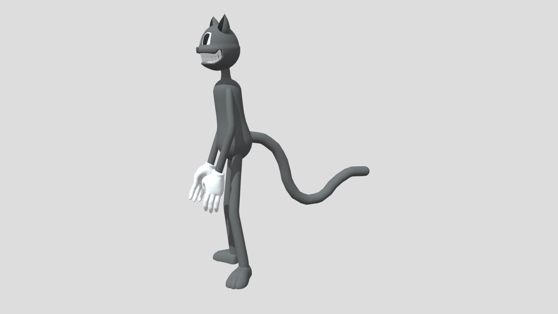 Zombie Idle cartoon cat - Download Free 3D model by Mixamo animations ...