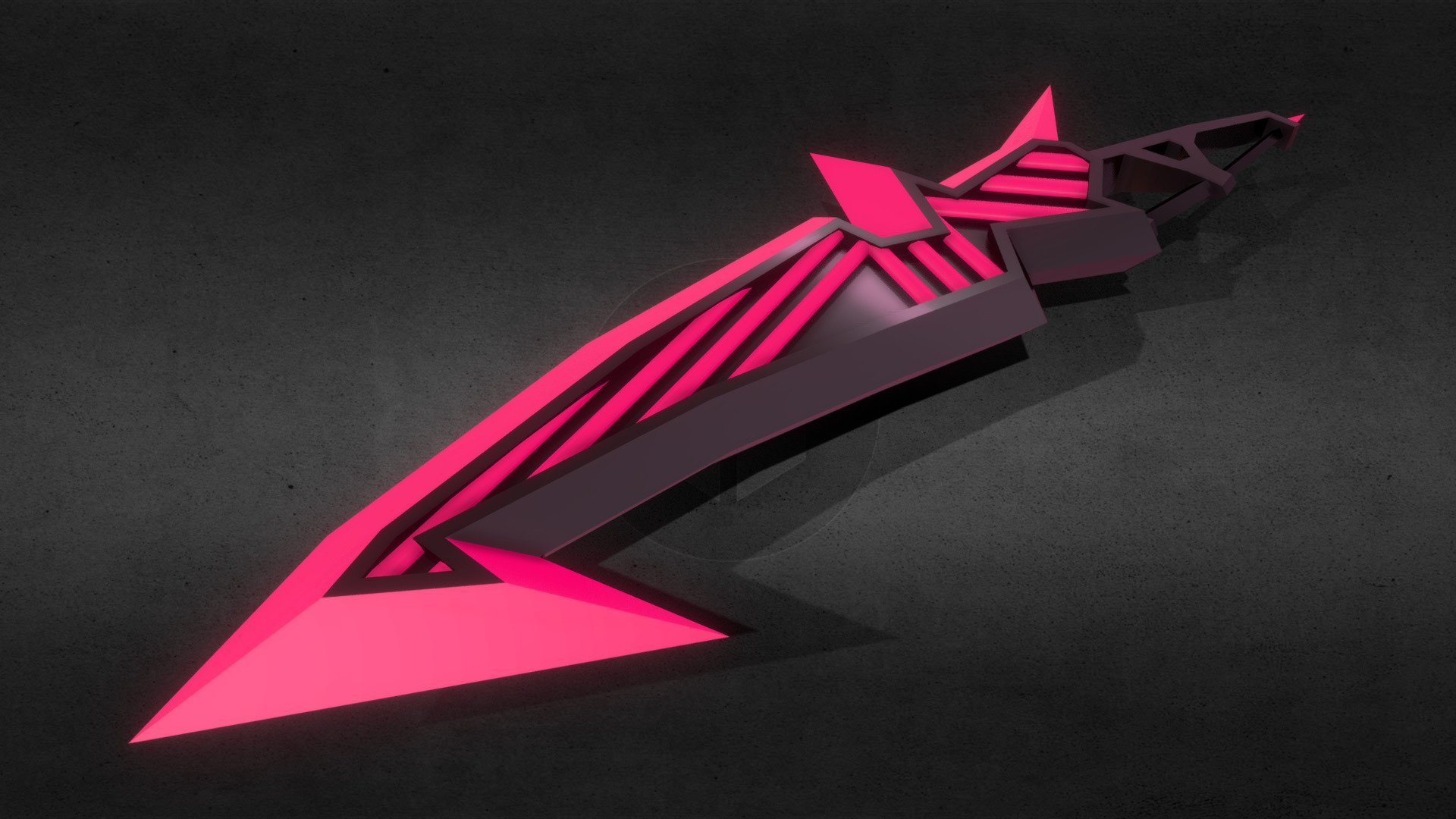 Psychedelic Greatsword - 3D model by Nekupaska (@nekubaba213) [2a1dee3 ...