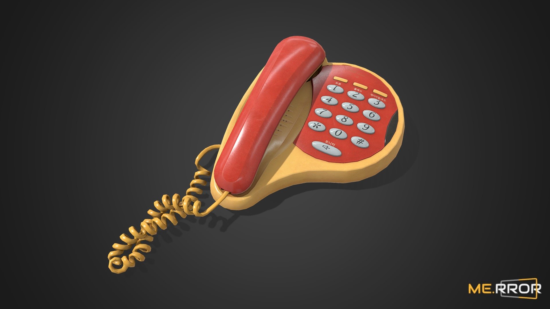 [Game-Ready] Vintage Phone - Buy Royalty Free 3D model by ME.RROR ...