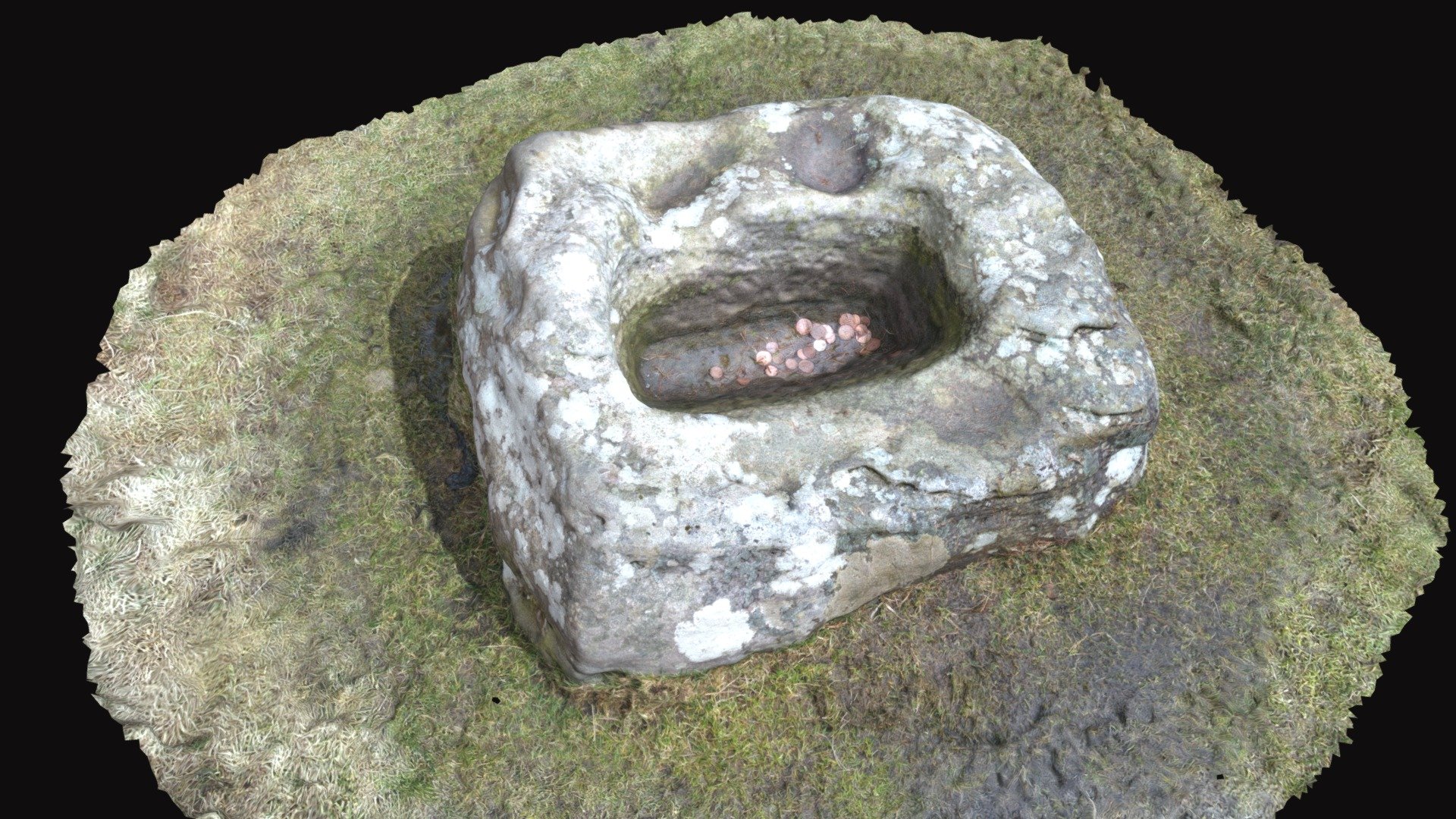 Monk Rigg, cross base socket stone - 3D model by Gnomonsland [2a1ed78 ...