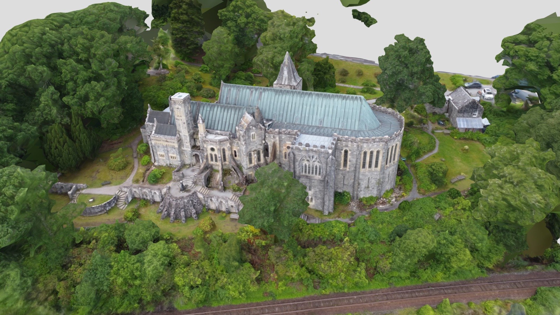 St Conan's Kirk, Dalmally, Scotland - Download Free 3D model by ...