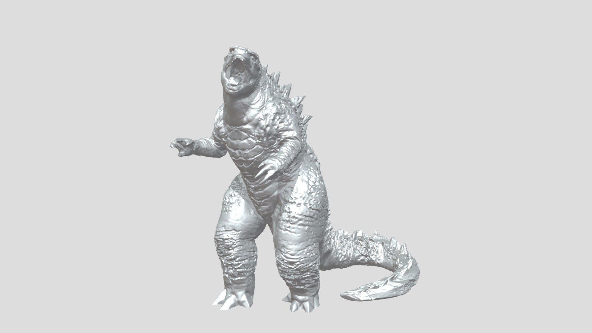 Godzilla - Download Free 3D model by United 2.0 (Boeing 747 ...