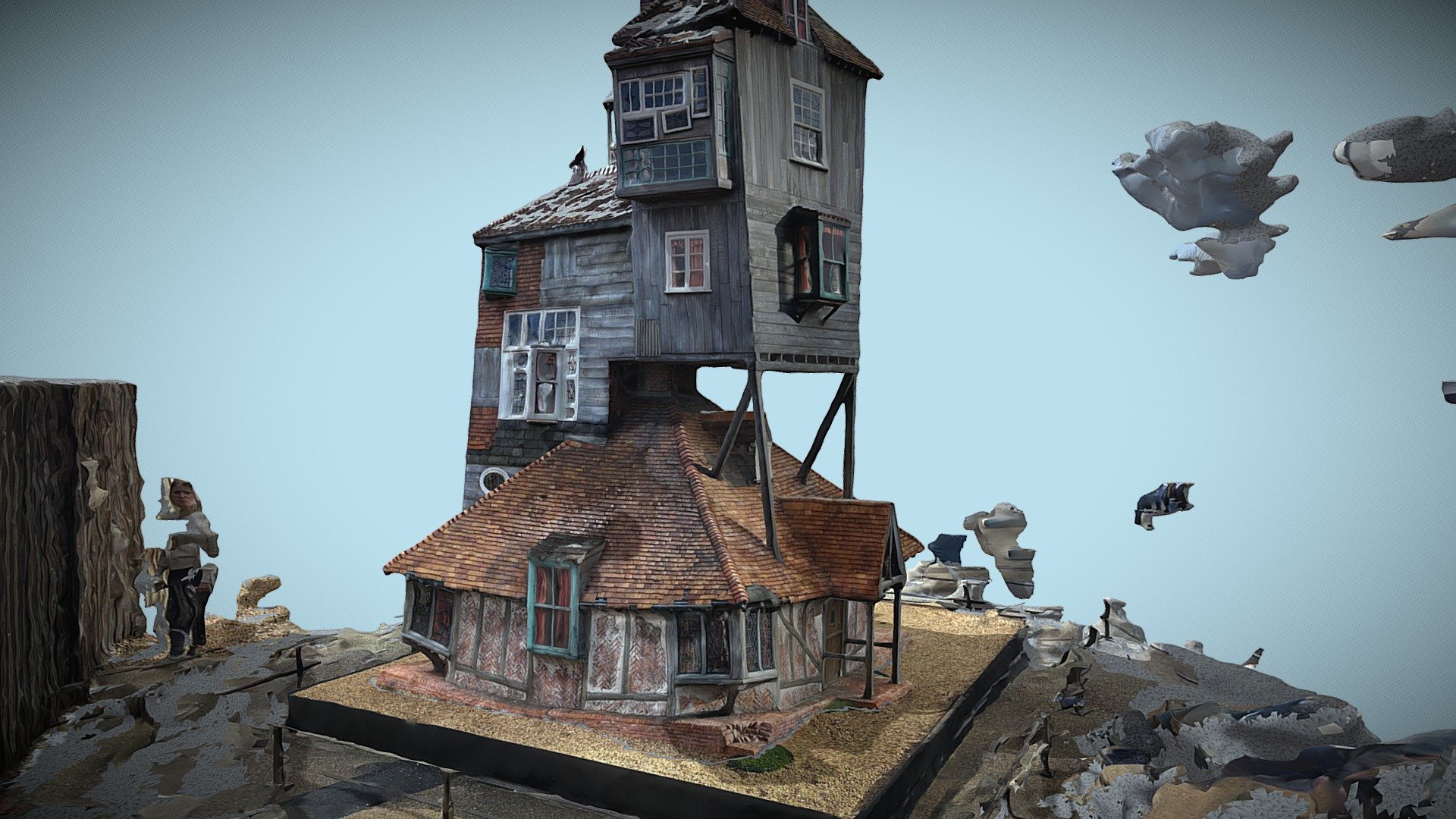 Weasley House Potter Studios LumaAI NeRF - 3D model by Tim Granlund ...