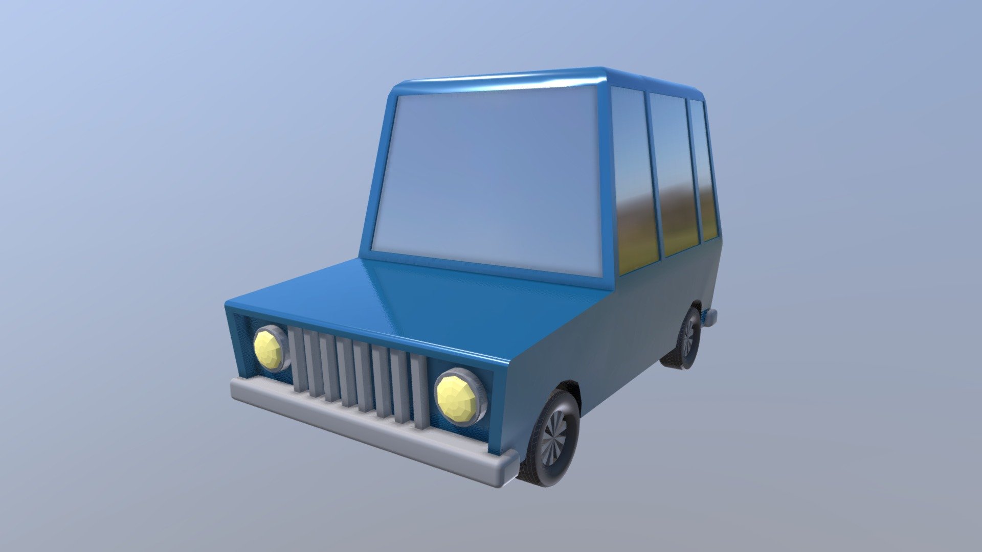 Carrito Cartoon - 3D model by eliberto_jr98 [2a224a4] - Sketchfab