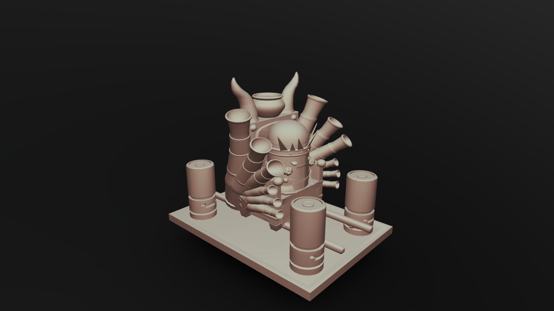 DigiPen Character Project 7/19/19 - 3D model by Michael Chandler ...