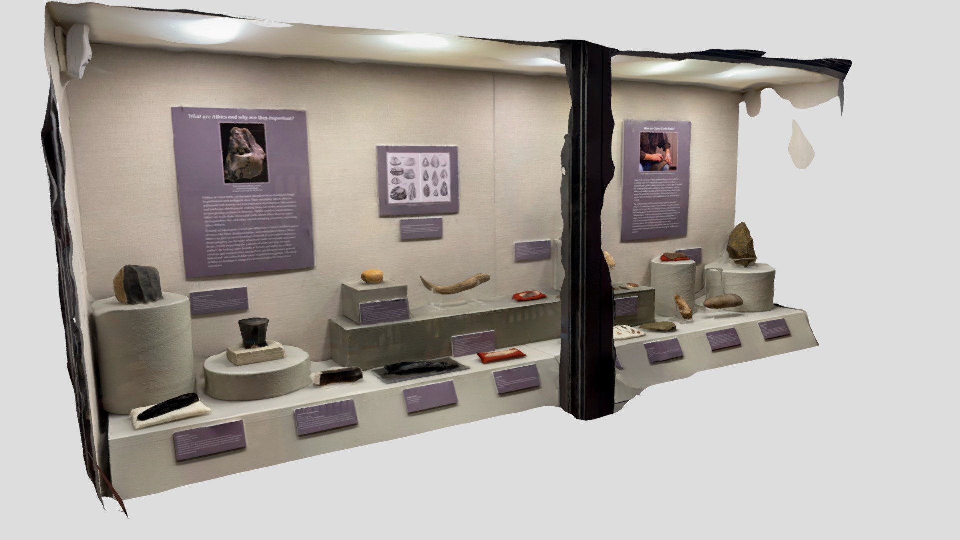Lithics Exhibit Peabody Museum Harvard - 3D model by Erbil Plain Archaeological Survey (@epas ...