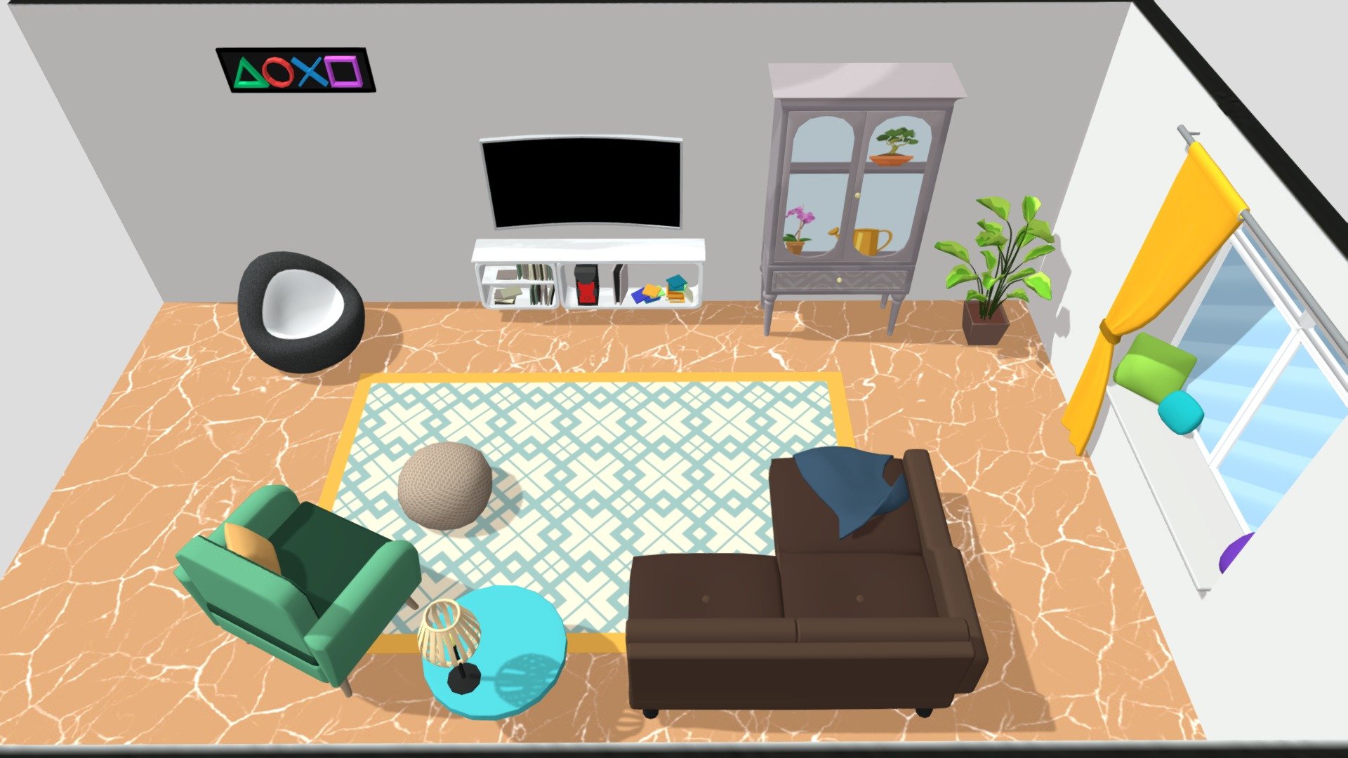 Room - 3D model by elvirainf [2a271c9] - Sketchfab