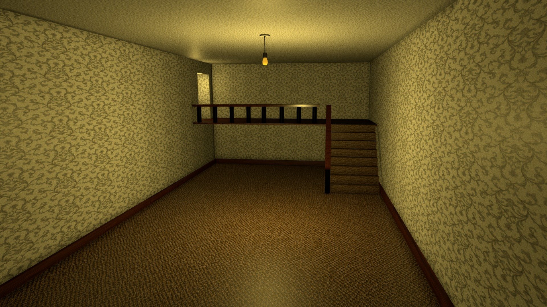 liminal house space. Welcome home - Download Free 3D model by gatgat ...