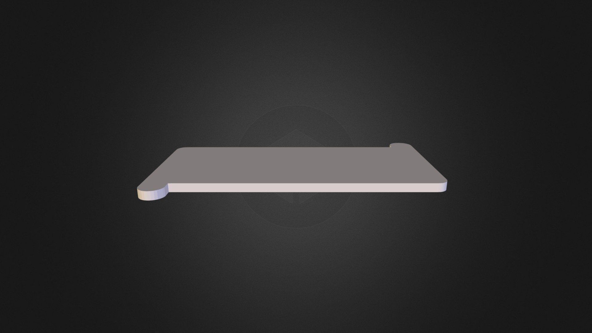 3D Scroll Shape - 3D model by 3dindustries [2a29978] - Sketchfab