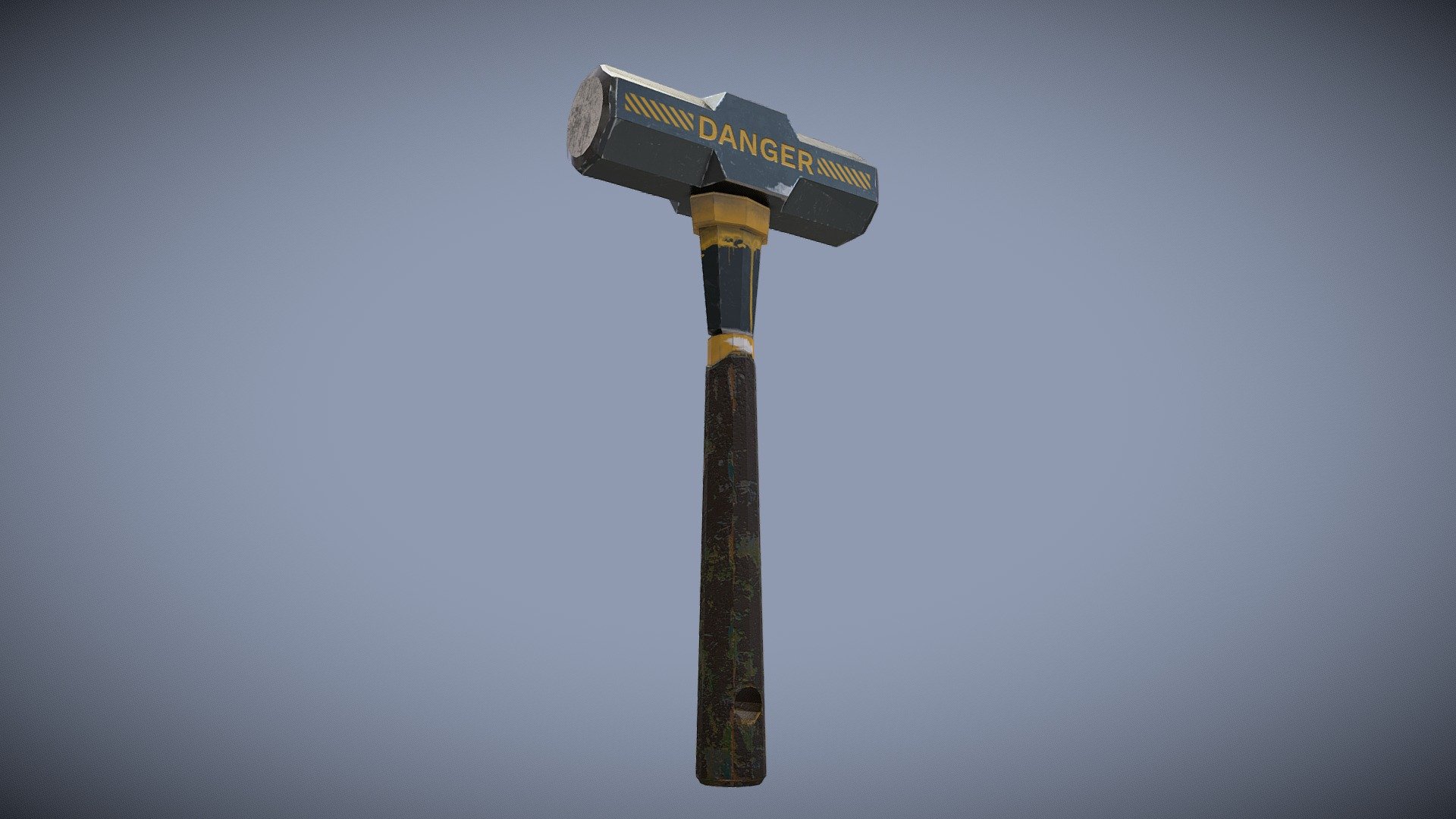 Hammer - lowpoly, gameready - Download Free 3D model by Dokazvo ...
