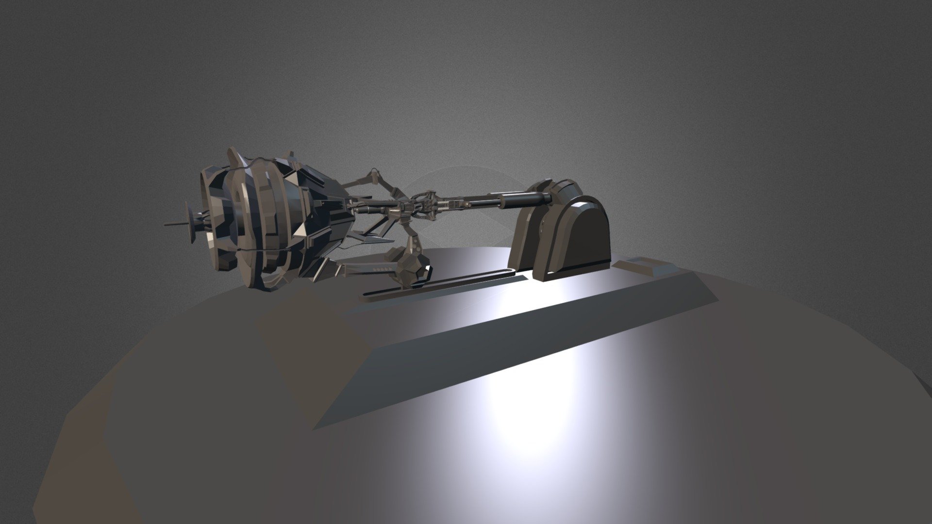 Laser Gun - 3D model by bobycool [2a2bf91] - Sketchfab