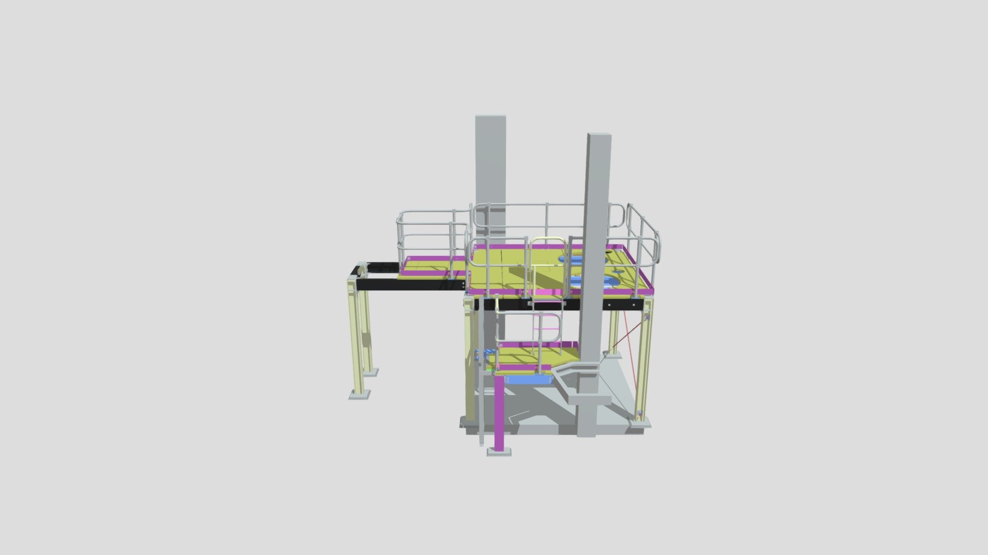 PLATFORM - 3D model by BIMSTRUCT [2a2e240] - Sketchfab