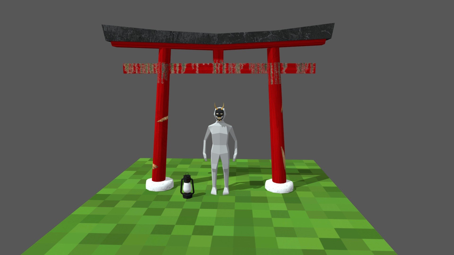Tokyo - 3 Simple props - 3D model by SachaVerbrugge [2a2f56d] - Sketchfab