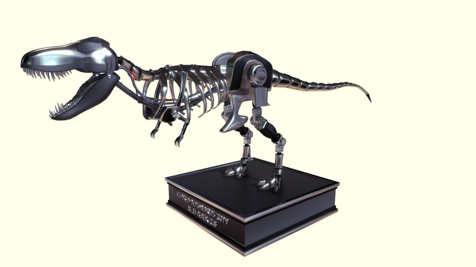 Chromosaurus 2019 Homage - Download Free 3D model by sorenfroststaal ...