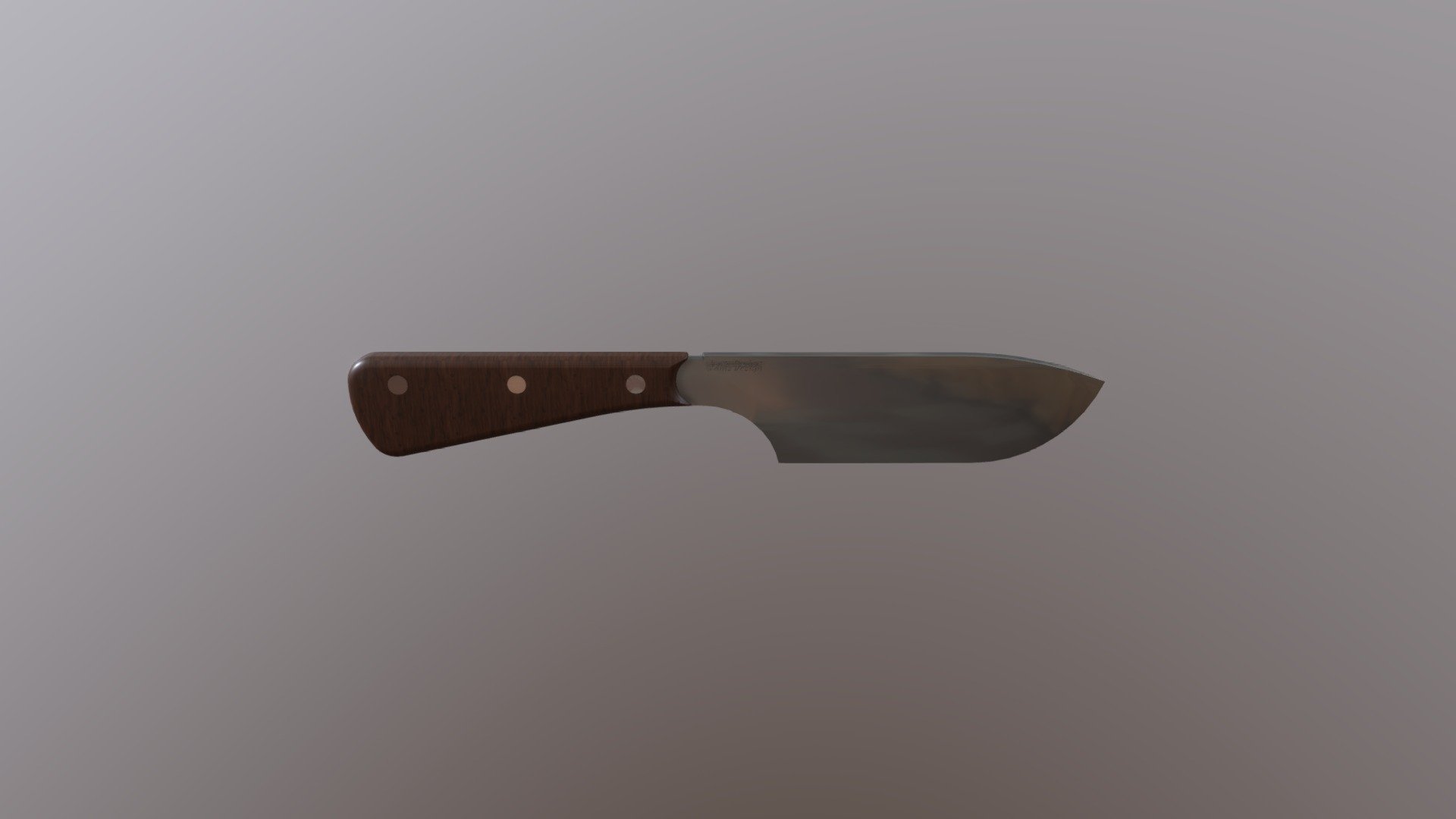 Kitchen Knife - 3D model by direktoribisniz [2a2f932] - Sketchfab