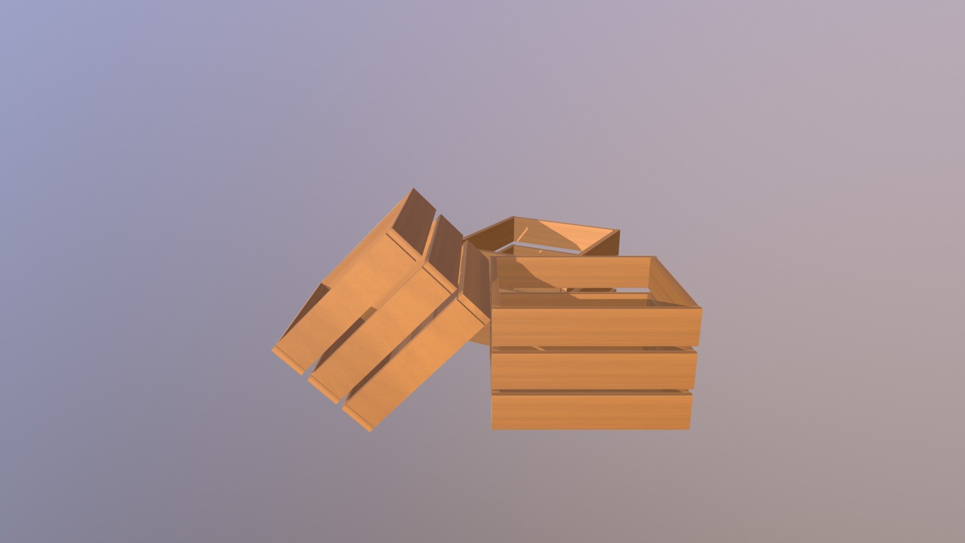 Multiple Crates - 3D model by dkorentur [2a2fef2] - Sketchfab