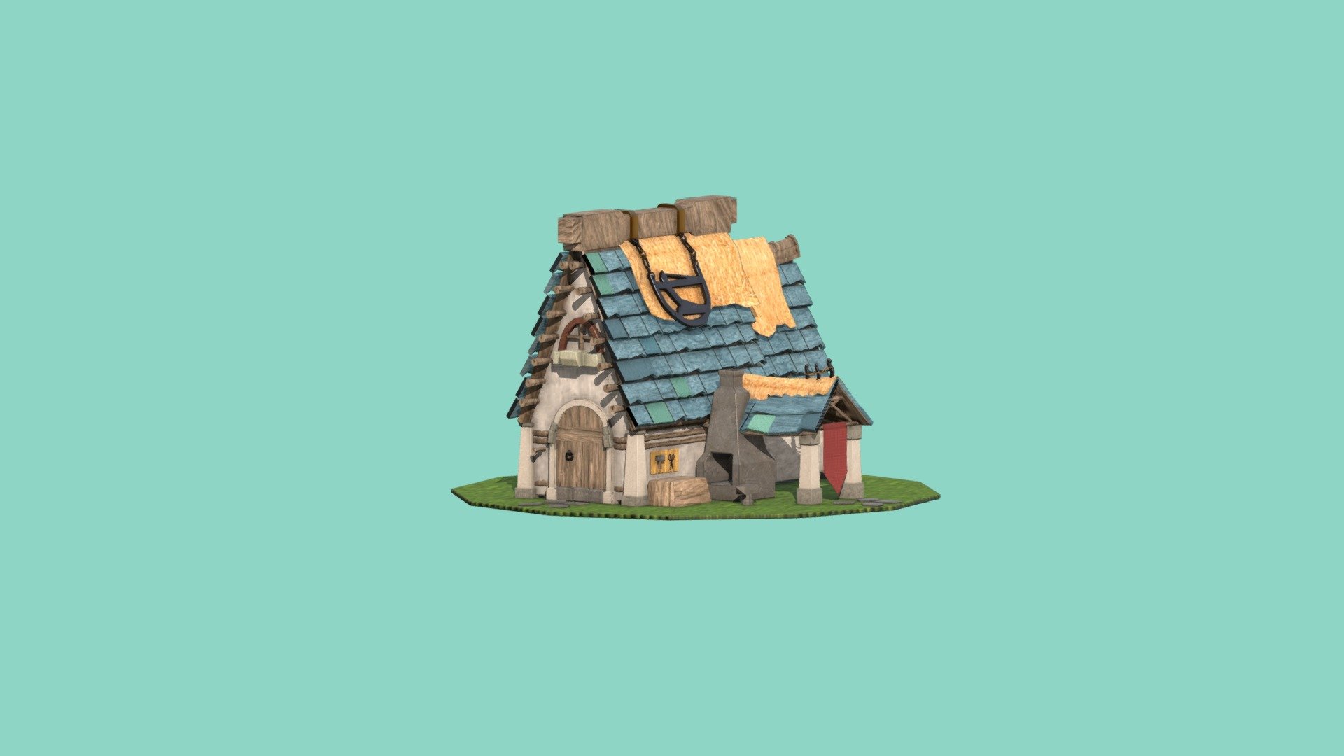 Shack 3D model - Download Free 3D model by kwhc [2a33516] - Sketchfab