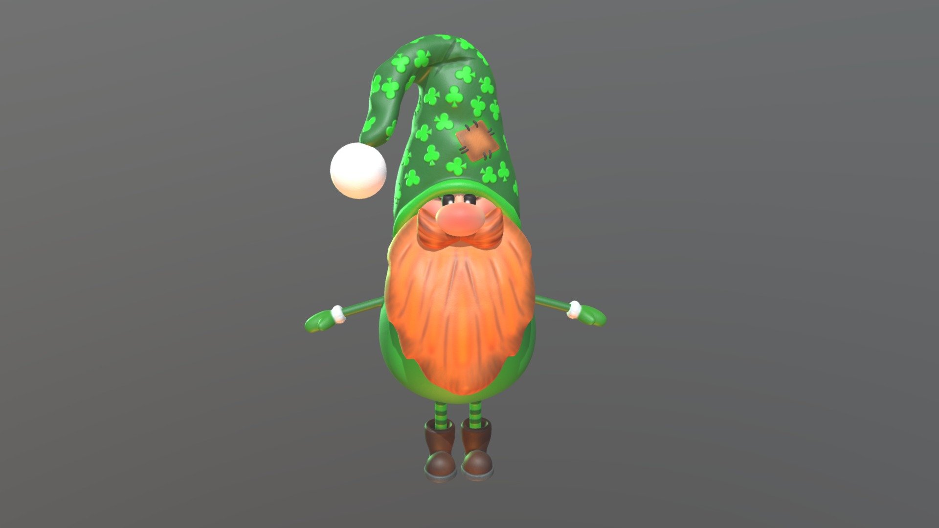 gnome_green - Buy Royalty Free 3D model by lemberovairina [2a33b24 ...