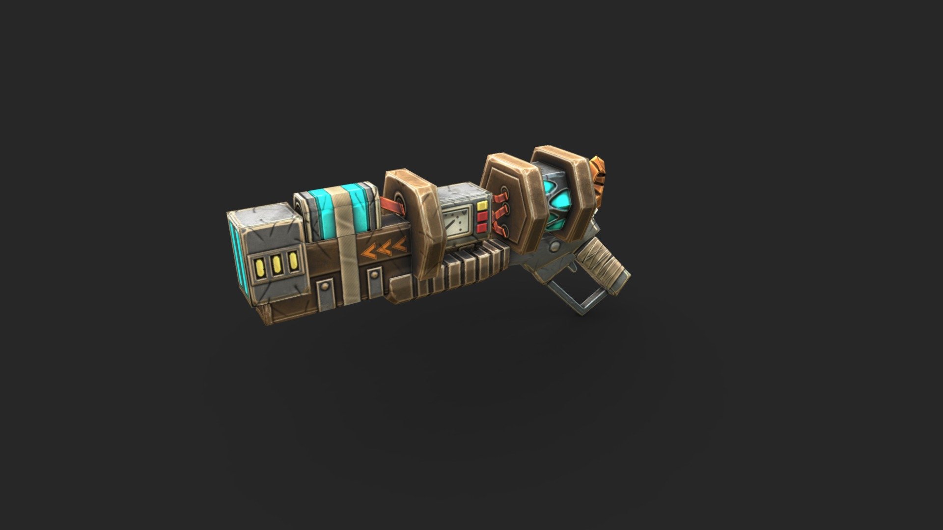 Energy Guns 06 - 3D model by CC (@ccsf) [2a3416f] - Sketchfab