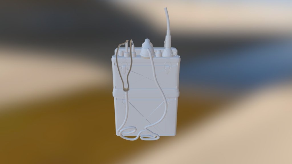 Military phone - 3D model by florian.paetzold [2a35ba5] - Sketchfab