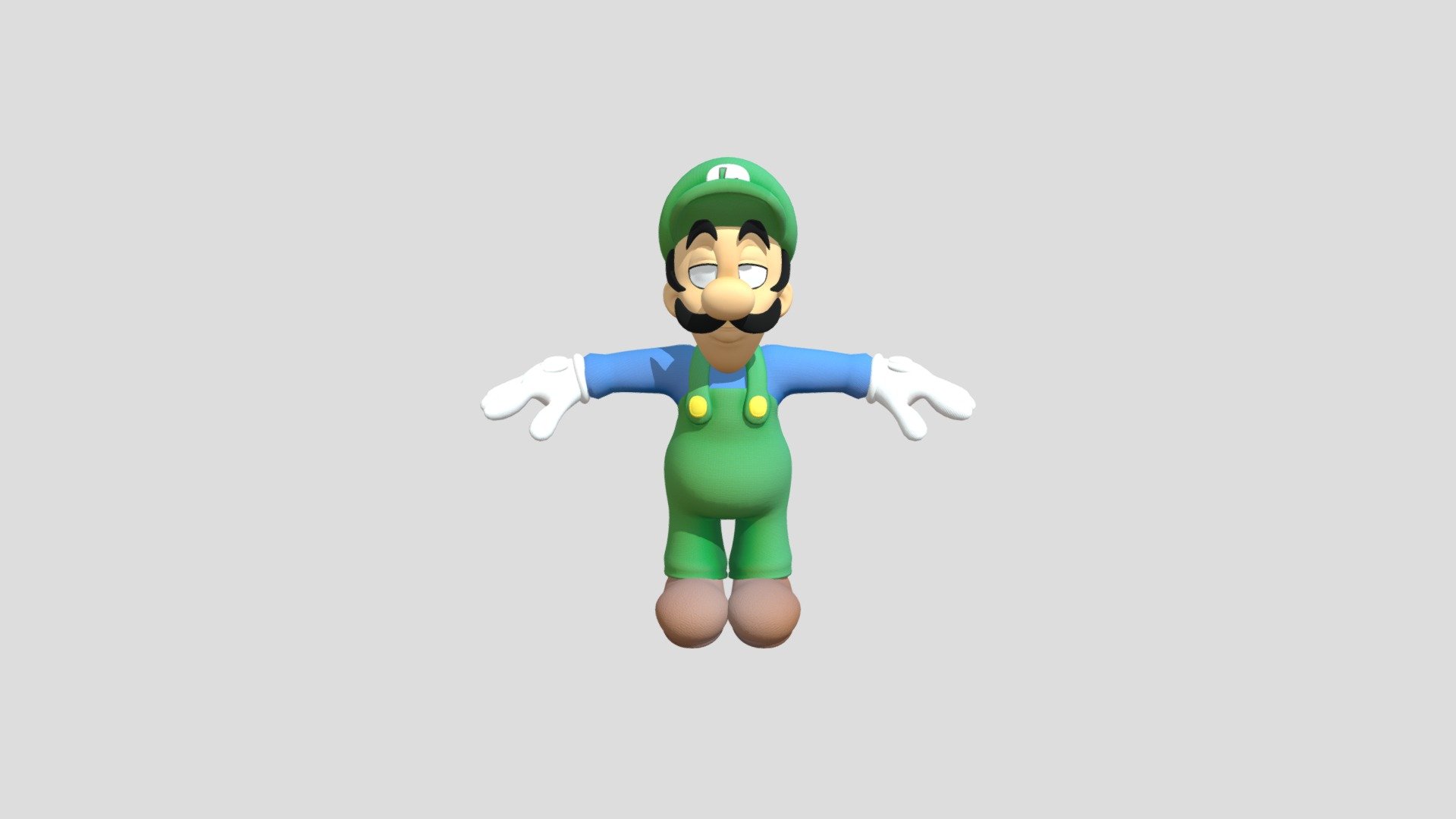 SMBSS Luigi V2 - Download Free 3D model by anderlenolan [2a368cf ...