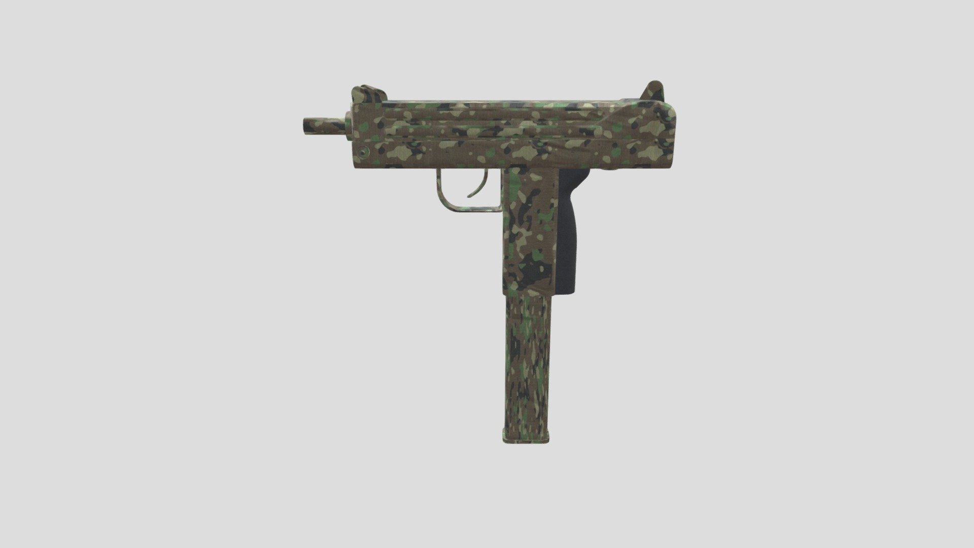 uzi submachine gun - Download Free 3D model by alex.yefremov [2a389ec ...