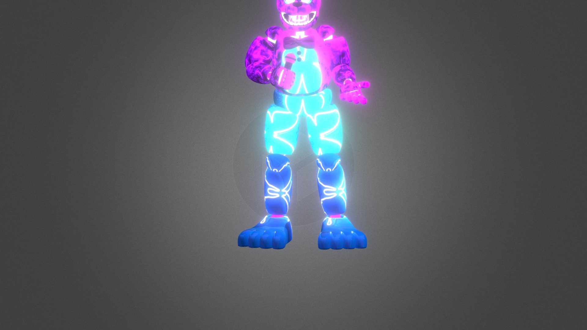 fnaf_remake_fredbear - 3D model by logan.rivera [2a38f53] - Sketchfab