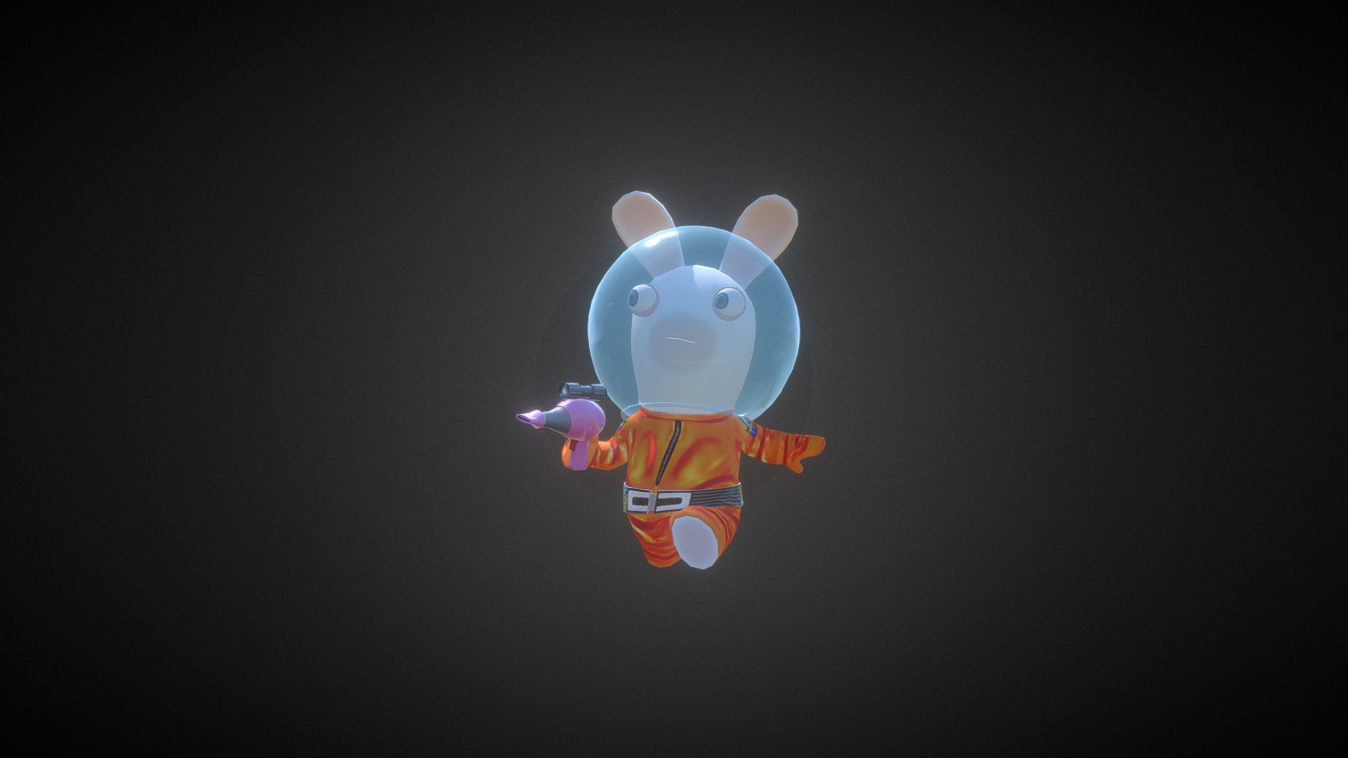 Rabbids Astronaut - 3D model by gavrosh [2a39a78] - Sketchfab
