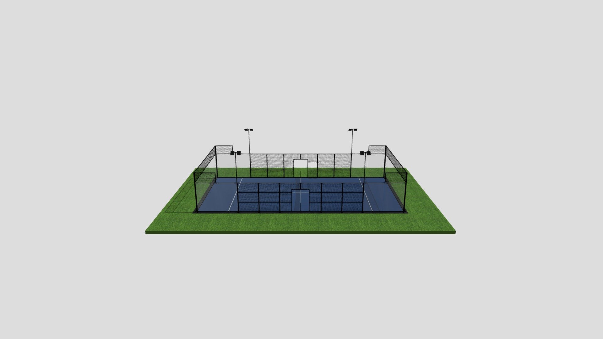 pamorama pro- padel court mesh_3ds - 3D model by RS (@adithya19 ...