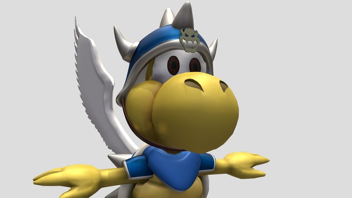Blueshell 3D models - Sketchfab