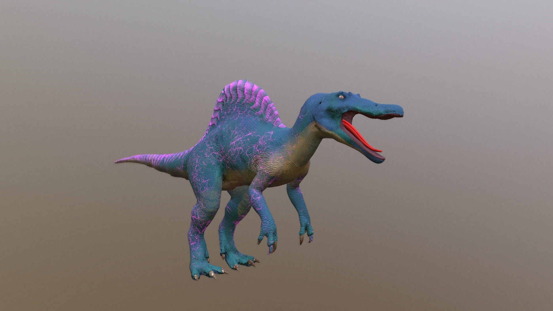 Fantasy Spinosaurus Model - 3D model by rzgryl33 [2a3d150] - Sketchfab