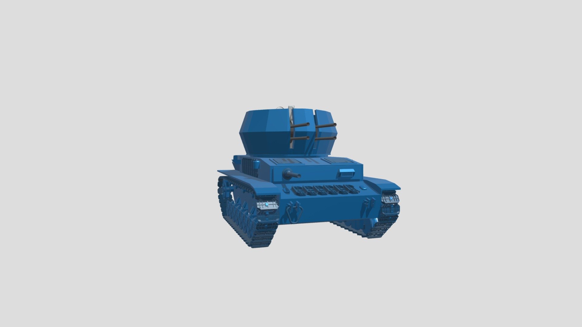 Flakpanzer IV - 3D model by TheSome1 [2a3e0a6] - Sketchfab