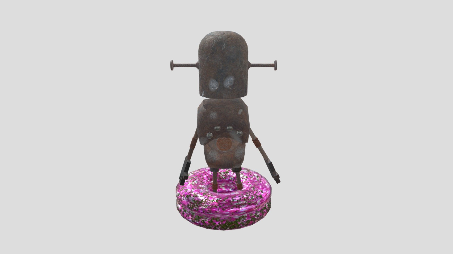 Robot Render - 3D model by Álvaro Milantonio (@alvaromilantonio ...