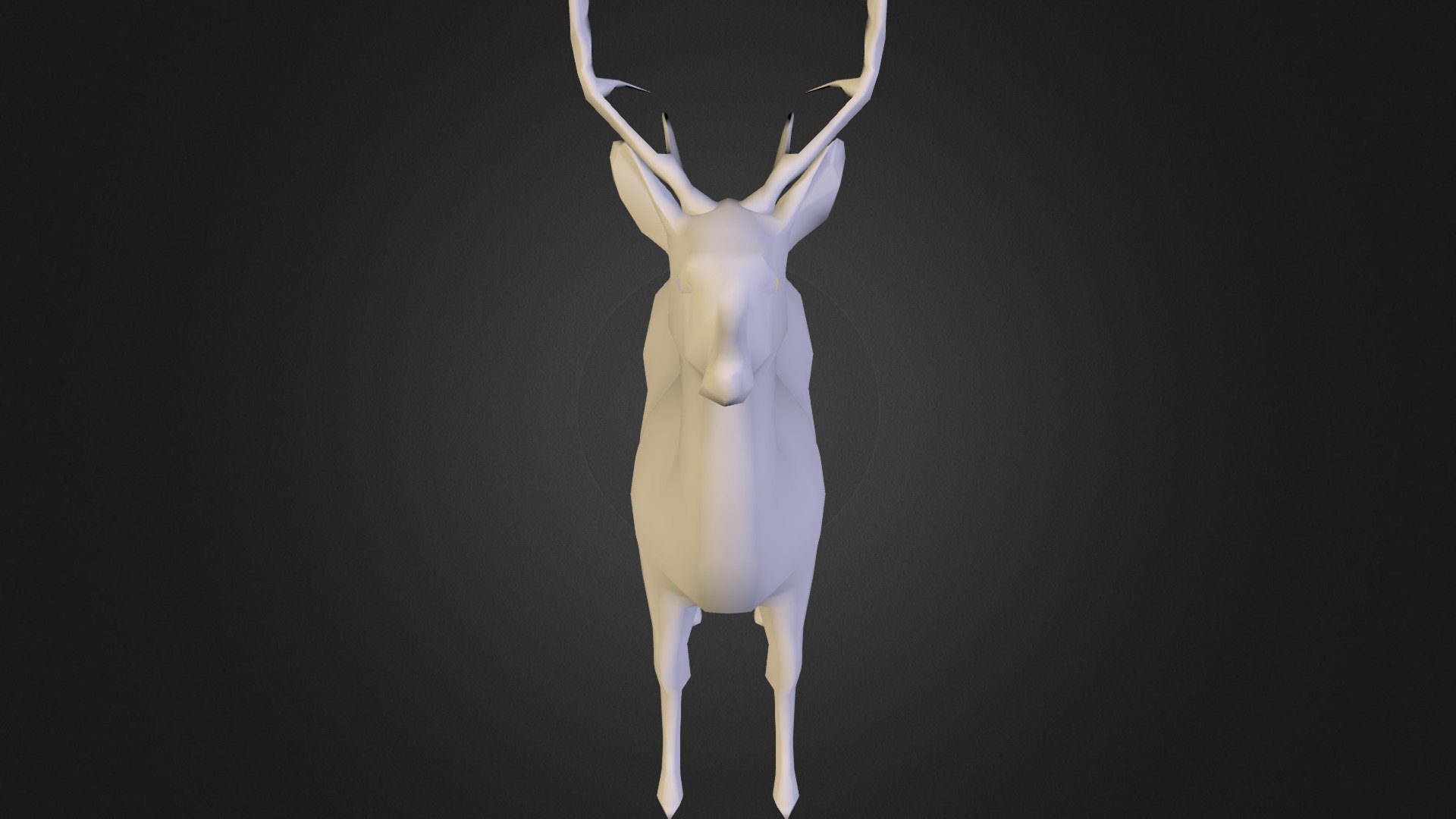 Deer - 3D model by andrahad [2a401f8] - Sketchfab