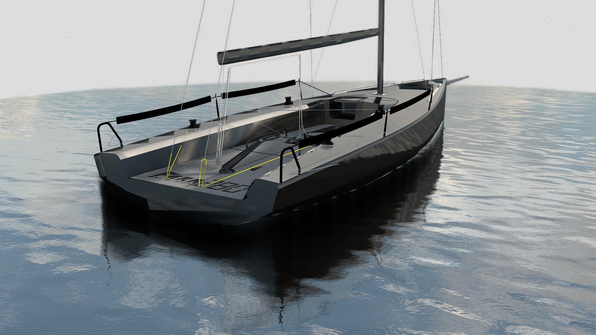 WIP 28ft One Design Racing Yacht Farr280 - 3D model by moilanen.a ...
