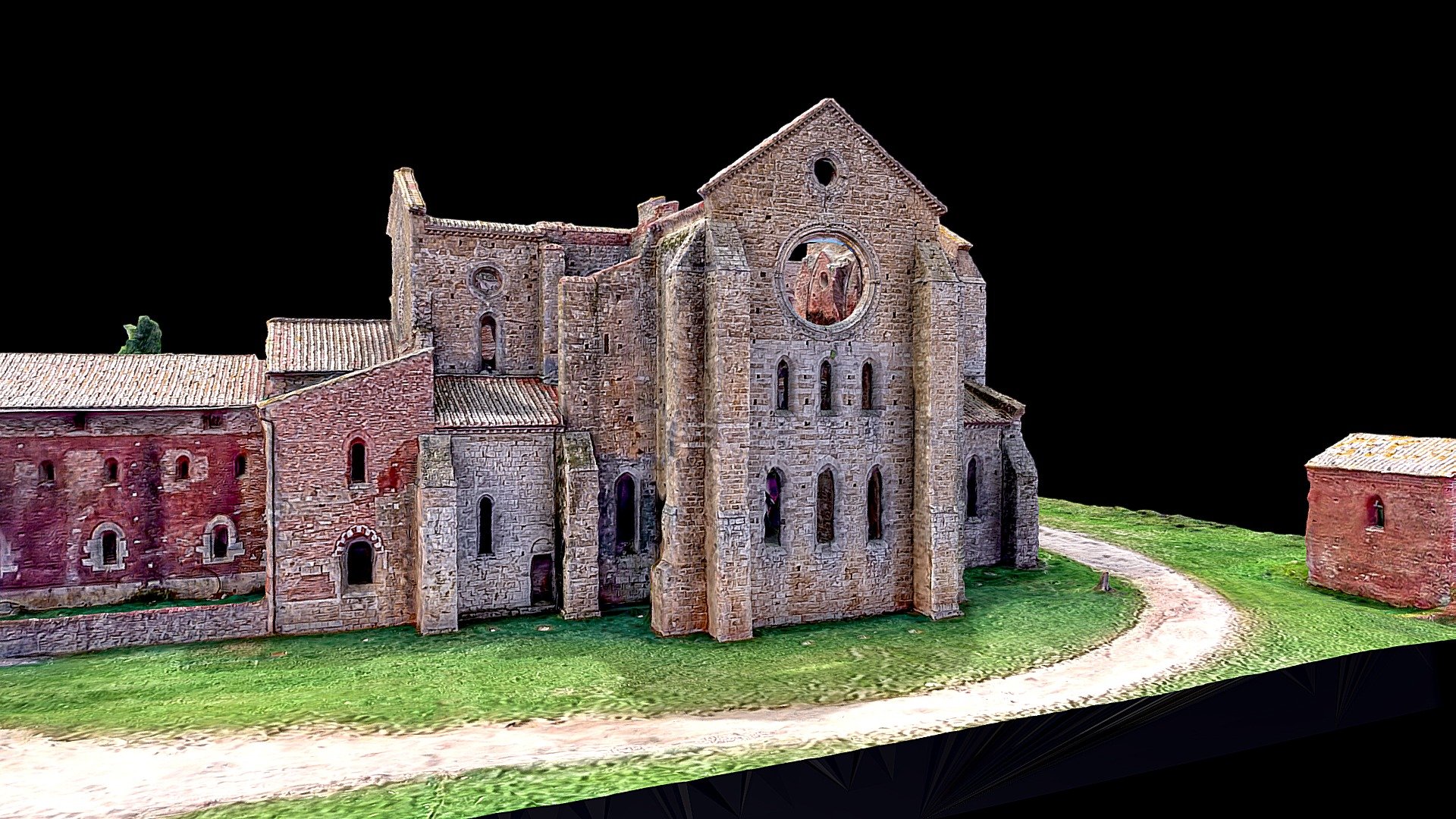 Abbey of San Galgano - Download Free 3D model by LZCreation (@jmch ...