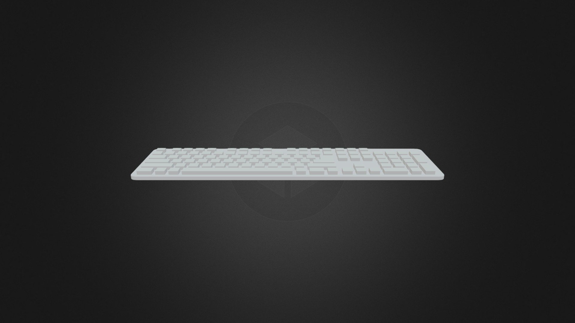 Keyboard - Download Free 3D model by wenhongzhi [2a4266d] - Sketchfab