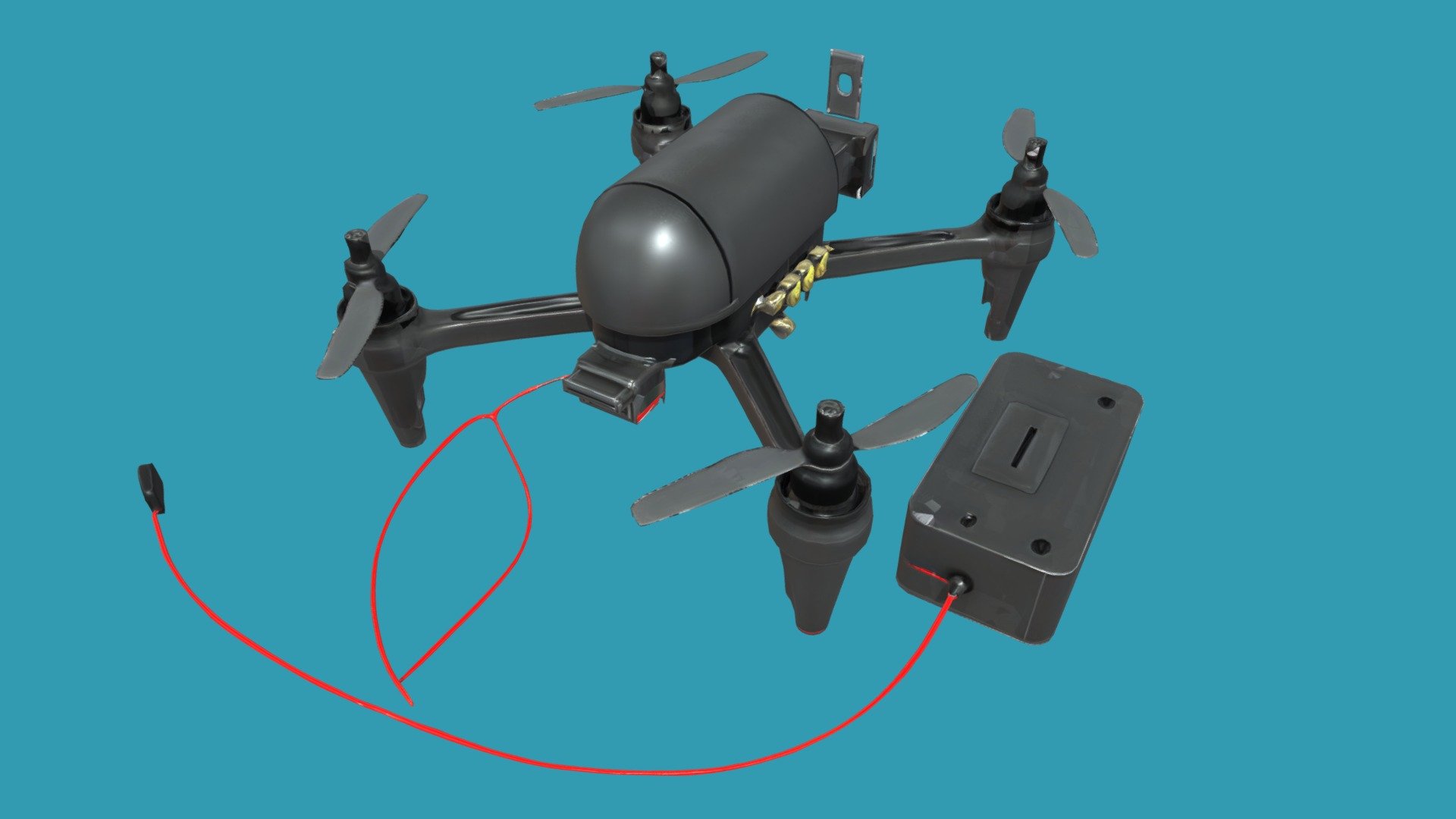 [Rodin] Turtle FPV Optic Fibre Drone - Download Free 3D model by LINE-O ...