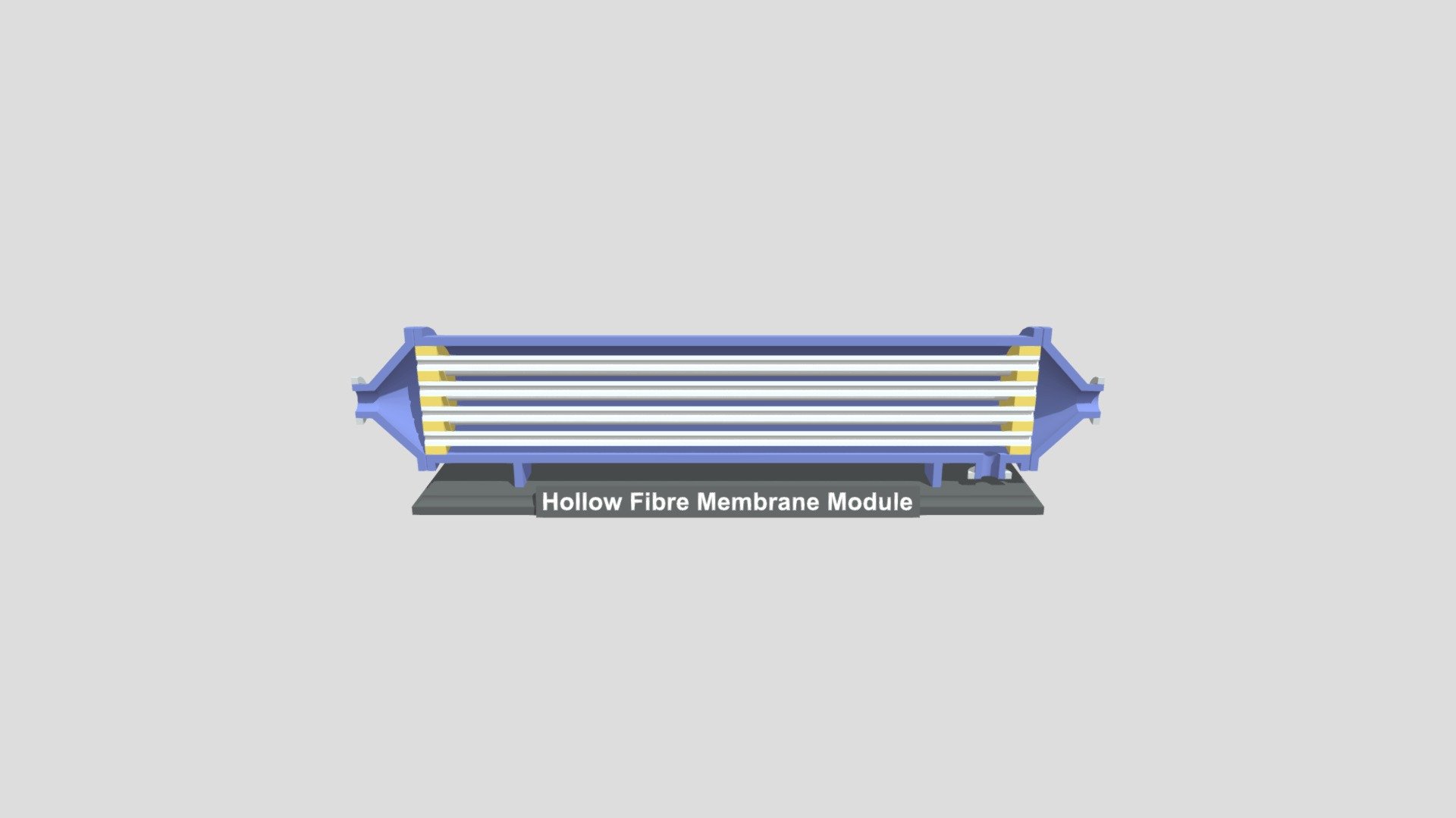 3D Printed Membrane Module - 3D model by Zach Peever (@zpeever ...