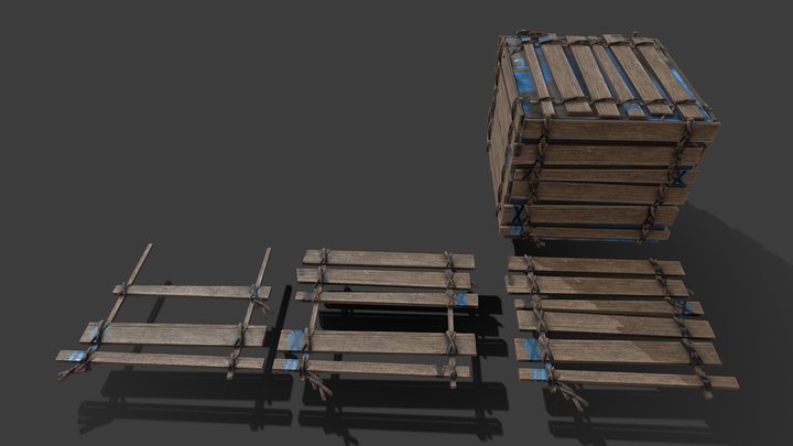 Pallet 3D models - Sketchfab
