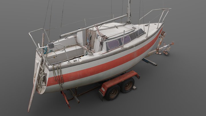 Sailing-boat 3D models - Sketchfab