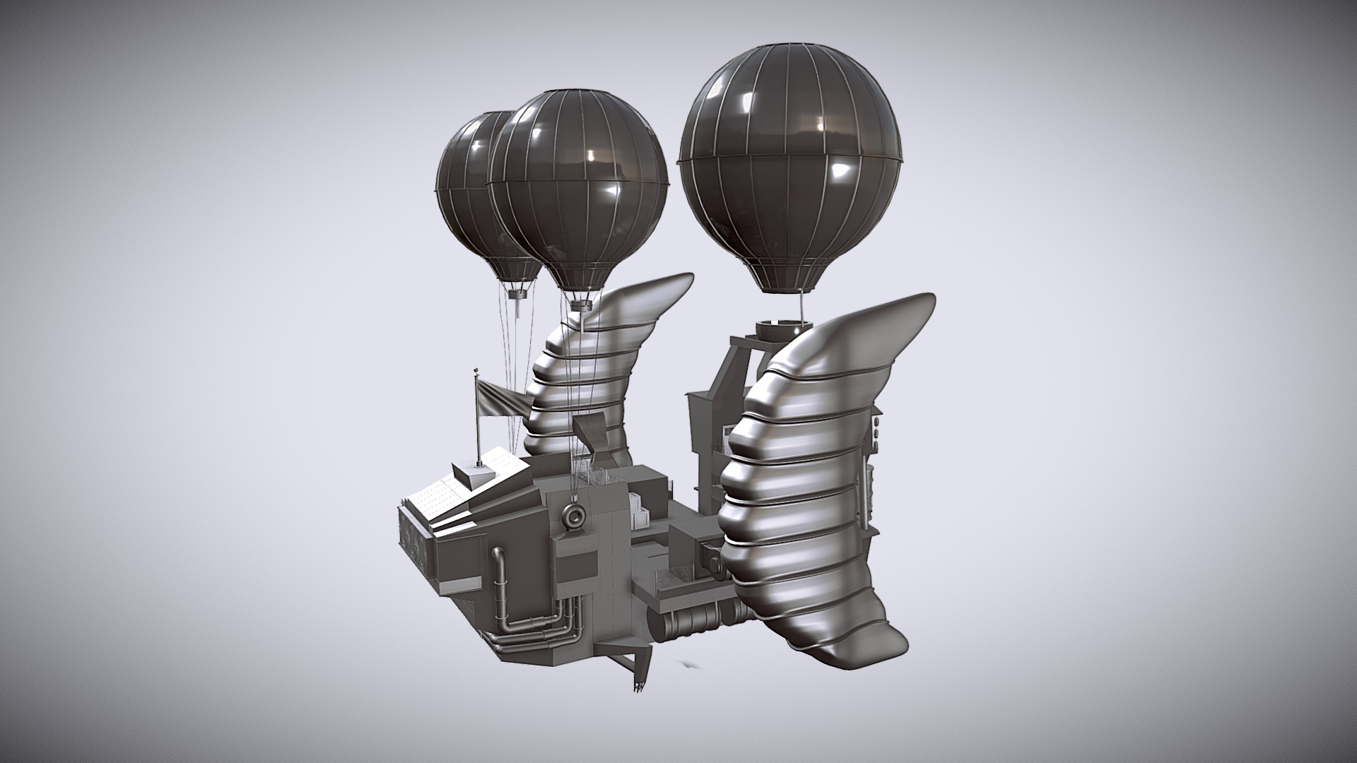 Mortal engines \ hi-poly - 3D model by dashiki1987 [2a44665] - Sketchfab