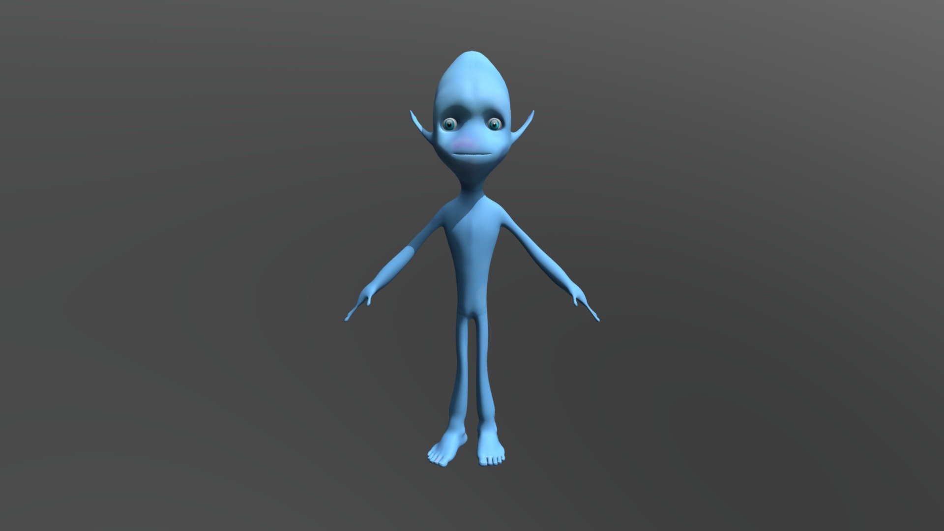 alien character - 3D model by Saad 3D Artist (@saadajmal) [2a4652f ...