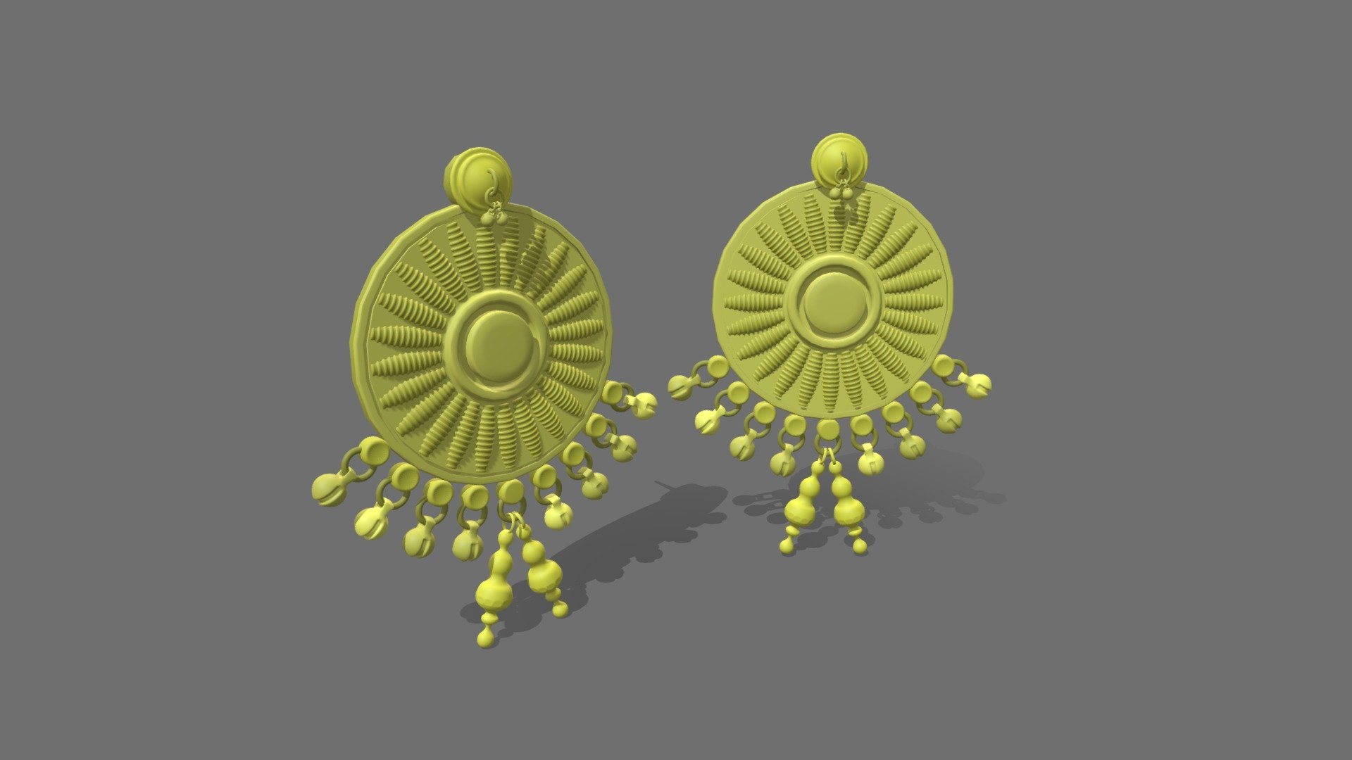 Earrings - Download Free 3D model by skipper_ [2a48fc9] - Sketchfab