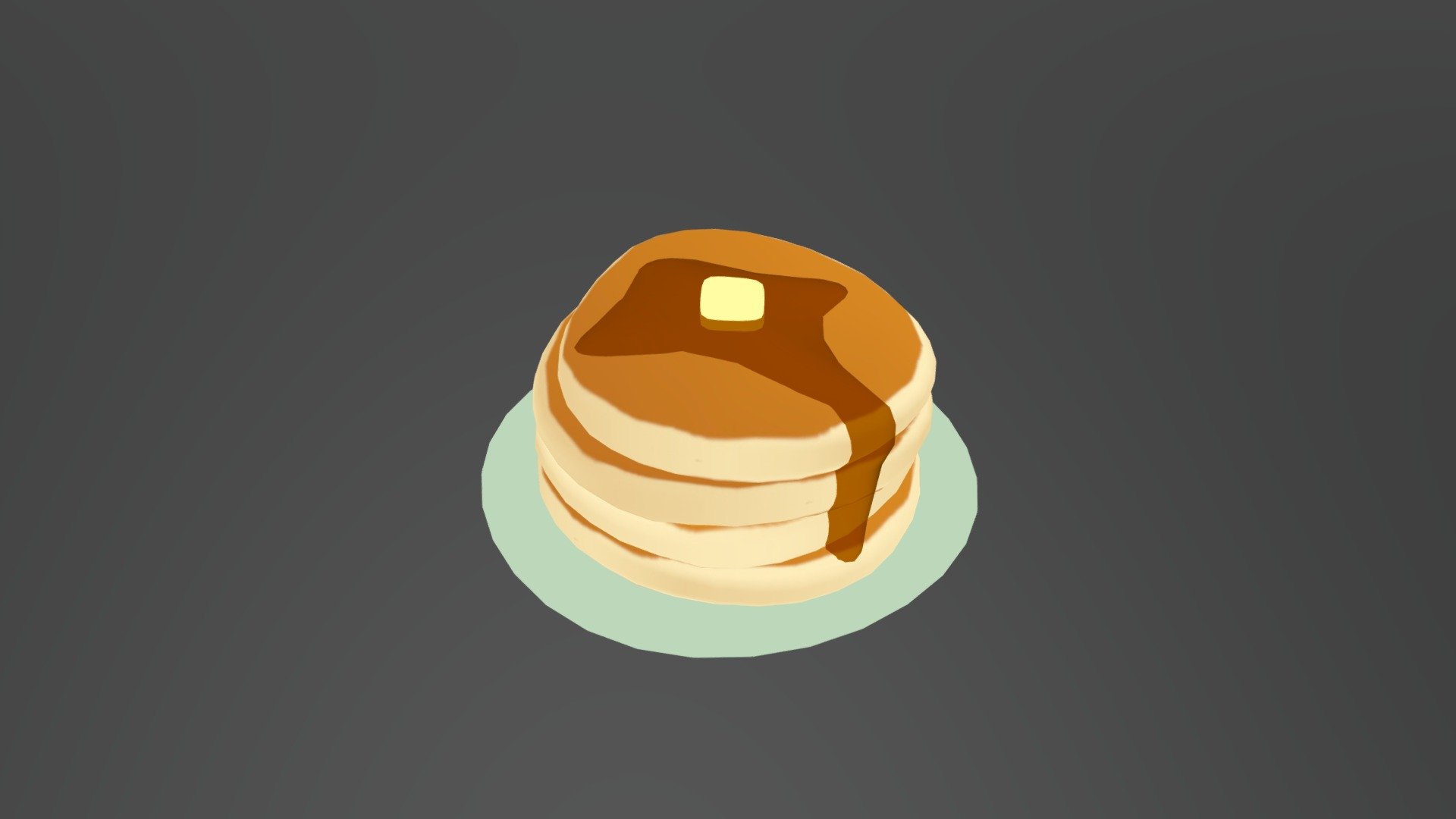 Pancakes - Download Free 3D model by neutron_rus (@neutron9898 ...